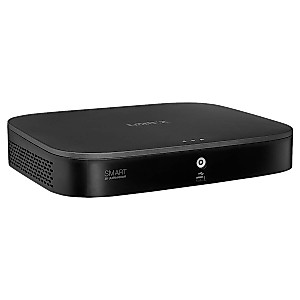 4K Ultra HD 8 Channel Digital Video Recorder with Smart Motion Detection and Smart Home Voice Control 2TB