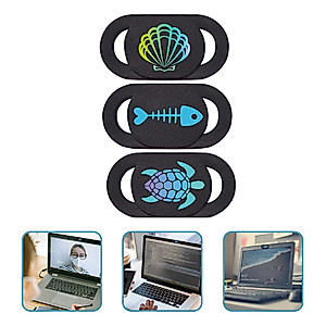 SOLUSTRE 3pcs Camera Cover Laptop Webcam Privacy Lens Protector Camera for Computer Computers laptops Webcam Cover for Laptop Computer Laptop Slider abs Cell