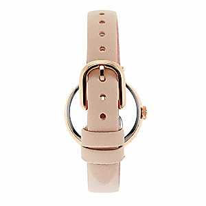 kate spade new york holland three-hand pink leather watch (Model: KSW1740)