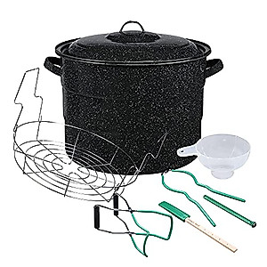 Granite Ware Canning Set, 8-Piece, Black