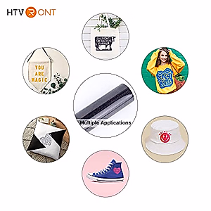 HTVRONT Silver Glitter HTV Vinyl Roll-12 x 15FT Silver Glitter Heat Transfer Vinyl for Shirts, Glitter Iron on Vinyl for All Cutter Machine，Easy to Cut for Heat Vinyl Design