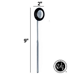 Elite Medical Instruments EIH-716-Black Babinski Reflex Hammer, Black