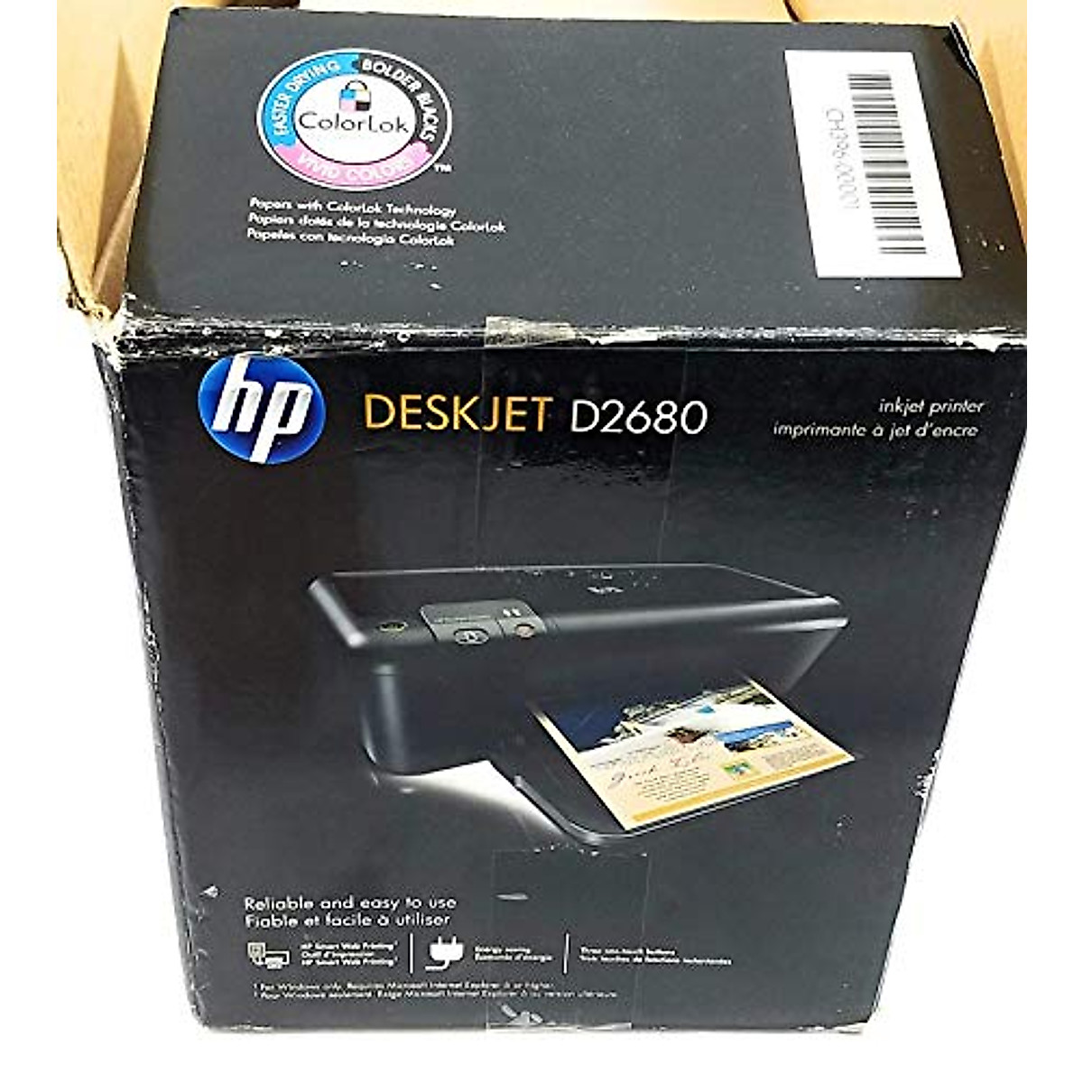 HP Deskjet D2680 Printer (CH396A#B1H)