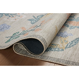 Loloi Rifle Paper Co. x Rosa Cream 7'-6" x 9'-6" Area Rug