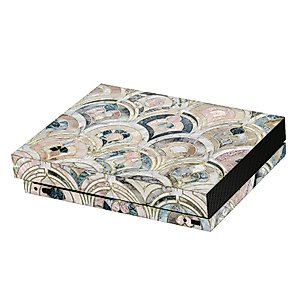 Head Case Designs Officially Licensed Micklyn Le Feuvre Art Deco Tiles In Soft Pastels Art Mix Vinyl Sticker Gaming Skin Case Cover Compatible With Xbox One X Console