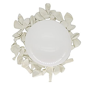 Yellow Balloon Arch Garland Kit-White Balloon 122Pcs for Graduation,Birthday,Easter,Baby Shower,Christmas,Fiesta Party Decoration.