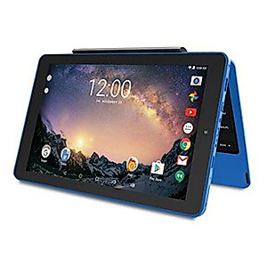 RCA 2018 Premium High Performance Galileo Pro 11.5" Touchscreen Tablet Computer with Detachable Keyboard, Intel Quad-Core Processor 1GB Memory 32GB SSD Webcam WiFi Bluetooth Android 6.0, Blue