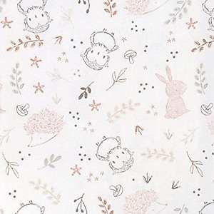 Trend Lab 4 Pack Flannel Receiving Blankets, (103779), Mystical Forest , 30x30 Inch (Pack of 4)