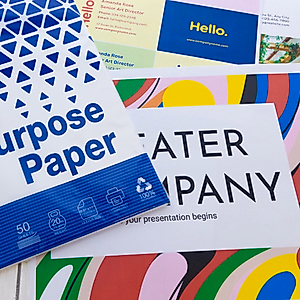 BAZIC 80 Sheets 8.5" x 11" White Multipurpose Paper, 20 LB (75 gsm), Copy Paper Fax Laser & General Printing (80/Pack), 1-Pack