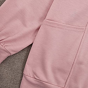 CM C&M WODRO Women Frog Sweatshirt Graphic Aesthetic Oversize Pullover Clothes Long Sleeve T-Shirt with Pocket (Pink, Medium)