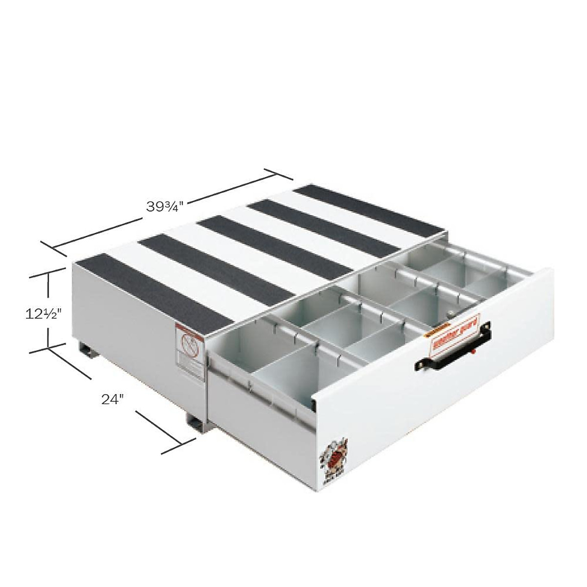 Weather Guard Truck/Van Storage Drawer,4shelves,24in W (3033)