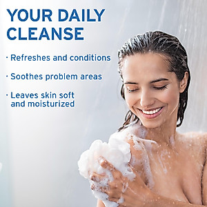 LIFE-FLO Magnesium Body Wash, Refreshing, Moisturizing Liquid Soap with Magnesium Chloride from the Zechstein Seabed, Peppermint Oil and Rosemary Oil, 60-Day Guarantee, Not Tested on Animals, 16oz