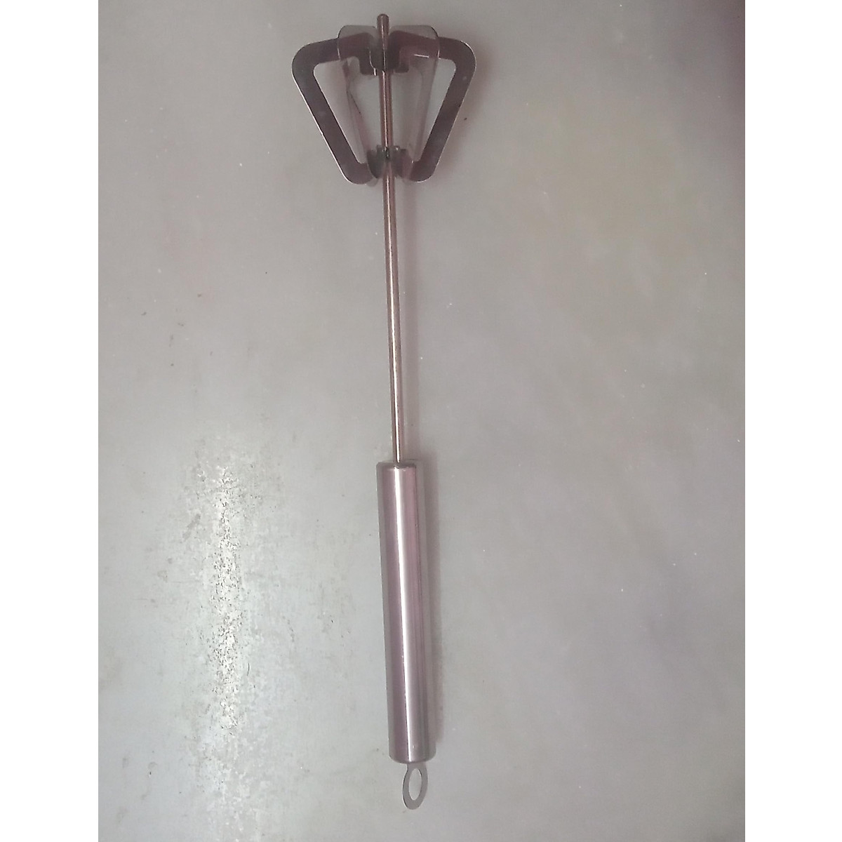 Power Free Hand Press Stainless Steel Egg Beater/Lassi/Butter Milk Maker/Mixer Hand Blender/Rawai, Frother, Stirring Hand Press Blender Pack of 1