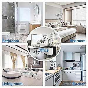 DSSPORT 20Pack Triangular Self Adhesive Hooks, Wall Hooks for Hanging Heavy Duty Self Stick Hooks Kitchen Bathroom Window Ceiling Waterproof and Oilproof Reusable Seamless Hooks