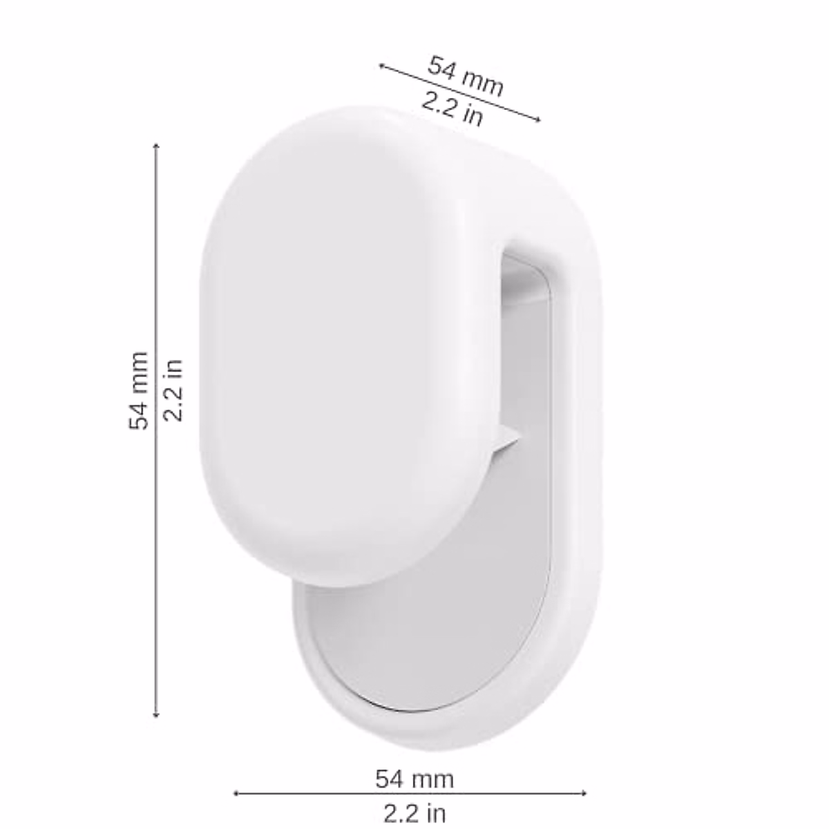 FLAUVEL 3 Pcs Wall Mount Silicon Hooks Bathroom Organizer Invisible Hooks Storage Pins Multipurpose Tapestry Hanger Towel Hanger White