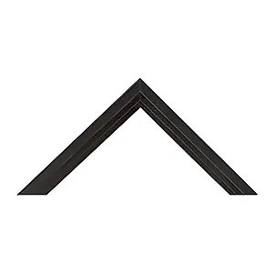 Creative Mark Illusions Floater Frame For 3/4" Deep Canvases - 16x20 Black- Set of 4, Ideal for Galleries & Home Decor - Wood Float Frame for Canvas Paintings- Complete Hanging Hardware