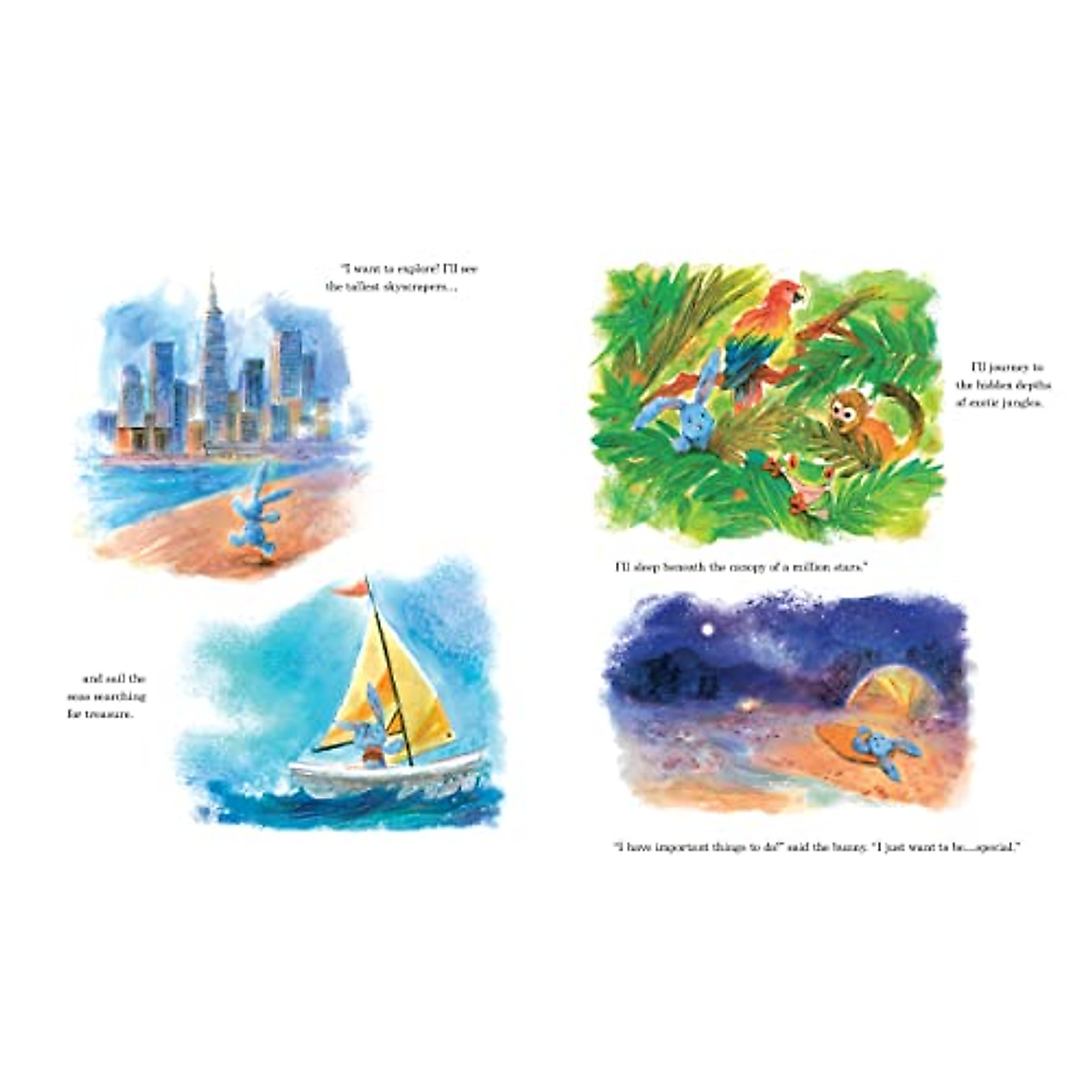 Little Blue Bunny: A Heartwarming Friendship Book for Children (Little Heroes, Big Hearts)