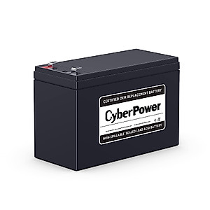 CyberPower RB1290 UPS Replacement Battery Cartridge, Maintenance-Free, User Installable, 12V/9Ah