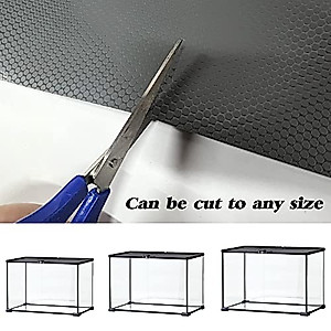 2Pcs Bearded Dragon Tank Accessories, Non-Adhesive Reptile Carpet Bedding for Reptile Tank，Reptile Terrarium Liner Substrate for Lizard Tortoise Leopard Gecko Snake, Substrate Liner Reptile Cage Mat