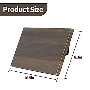 Floating Shelf Wall-Mounted Folding 3-Piece Set, Multifunctional Wall Mounted Shelf for Living Room, Bathroom, Kitchen, or Bedroom, Walnut Color