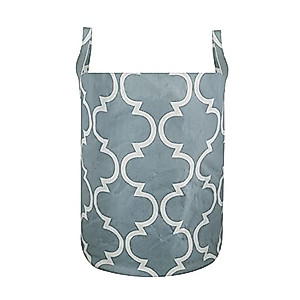 Laundry Basket Organizer | Collapsible Laundry Basket | Foldable laundry Basket | Farmhouse Laundry Basket | Laundry Hamper Basket | Waterproof Lining | Toys Organizer for Kids Room | Storage Bins