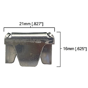 24" Inch Sofa Seat Replacement Coil with 25' Ft Spring Wire, 40 Stay Clips & 8 Upholstery Clips Repair Kit