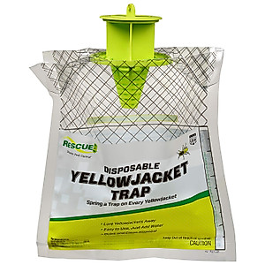 RESCUE! Disposable Yellowjacket Trap - Central & Eastern Formula - 6 Traps
