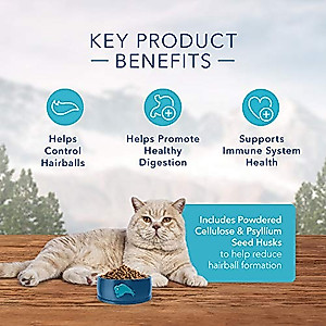 Blue Buffalo Wilderness High Protein, Natural Adult Indoor Hairball Control Dry Cat Food, Chicken 11-lb