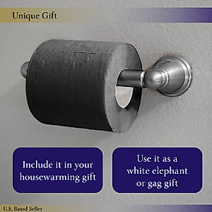 Mondo Medical 6 Pack of Black Toilet Paper Rolls - 3 Ply Black Bath Tissue Colored Toilet Paper Rolls for Bathroom