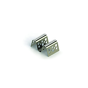 TableCraft Products TRSP12 Taco Taxi, Solid Pattern Stainless Steel, 1-2