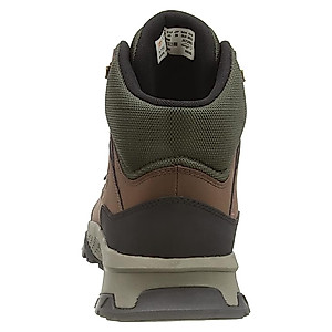 Timberland Men's Lincoln Peak Waterproof Hiking Boot, Dark Brown Leather, 8