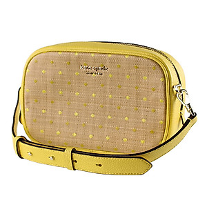 kate spade new york Astrid Dot Medium Camera Crossbody Bag - Yellow Multi