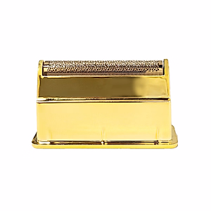 StyleCraft Uno Cordless Foil Shaver, Mini Travel Size, Portable, Gold Titanium Premium Head (Slick Gold)