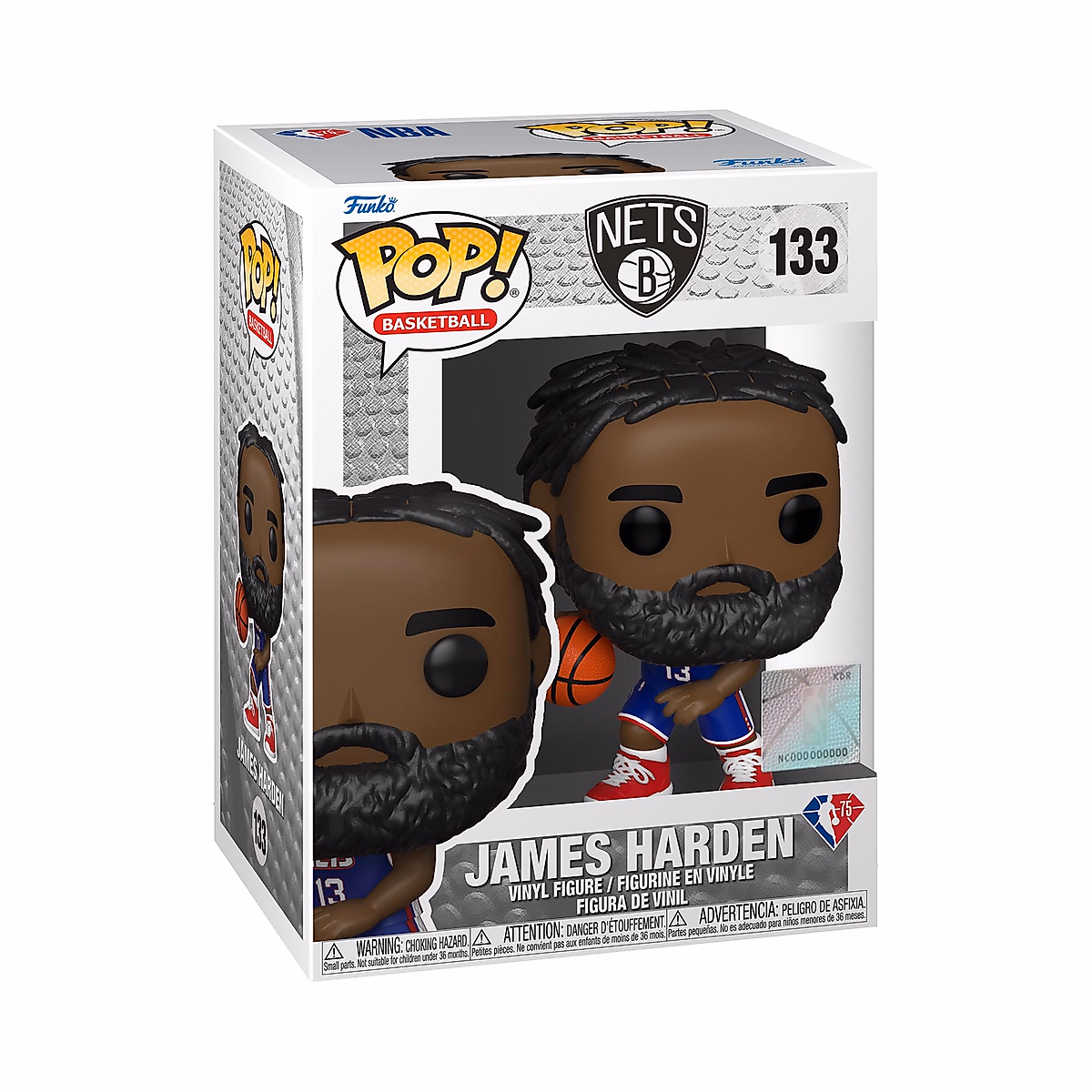 Funko POP Pop! NBA: Nets - James Harden CE'21 Multicolor