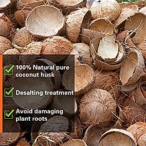 30pcs 40mm Expanding Coir Fiber Potting Soil- Nursery Compressed Organic Plant Soil Easy-to-Store Coco Coir Pellet Fiber Soil Indoor Seed Starters Kit for Window Herb Flower Microgreens Succulent