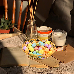 LABRIMP 200 pcs Flower Basket Easter Egg Decoration easter eggs bulk Party rabbit egg Easter Eggs Crafts faux eggs Foam Eggs polystyrene balls kid toy artificial foam material child wreath
