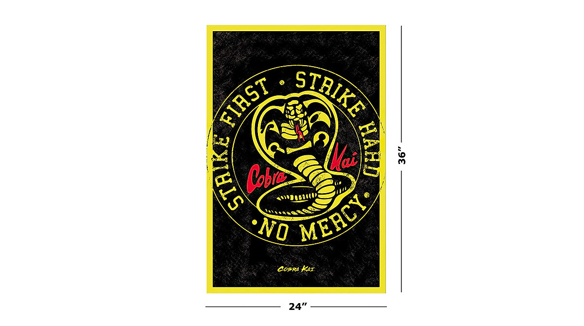 Cobra Kai TV Show Poster - 24" x 36" - Buy Now