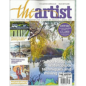 THE ARTIST'S MAGAZINE, MARCH, 2014 (THE PRACTICAL MAGAZINE FOR ARTISTS BY ARTIST