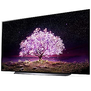 LG OLED83C1PUA 83 Inch OLED TV Bundle with Premium 2 YR CPS Enhanced Protection Pack