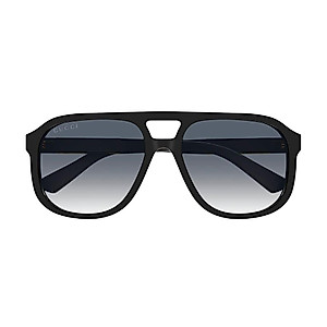 Gucci Pilot Sunglasses GG1188S 002 Black 58mm