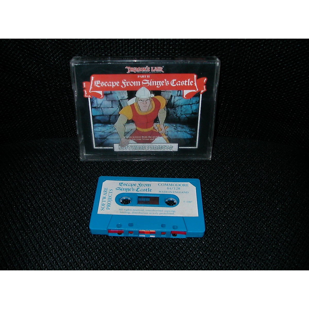 Dragon's Lair II: Escape from Singe's Castle - Commodore 64