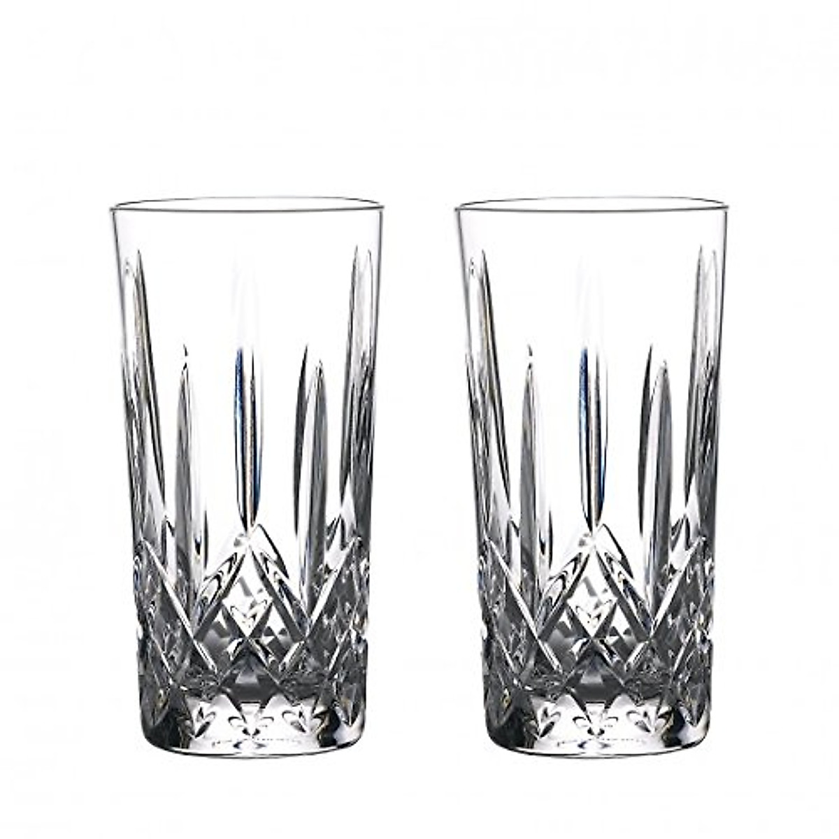 Waterford Crystal Gin Journeys Lismore Highball Set of 2, 15 oz