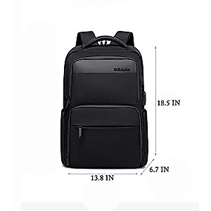 Laptop Backpack,Business Travel with USB Charging Port,Water Resistant College School Computer Bag for Women & Men Fits 15.6 Inch Laptop and Notebook