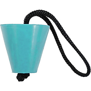 HYDDNice Pack of 12 Universal Kayak Scupper Plug Kit Silicone Scupper Plugs Drain Holes Stopper Bung with Lanyard Fit for Kayaks Canoes fit 3/4" to 1.5" scuppers/scupper Holes (Green)