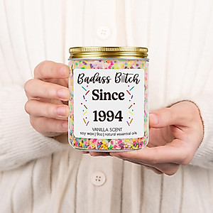 LEADO 30th Birthday Candles - 30th Birthday Gifts for Her, 30 Year Old Birthday Gifts for Women - Happy 30th Birthday, 1994, Funny Turning 30 Gifts for 30th Birthday Woman, Best Friend, Sister