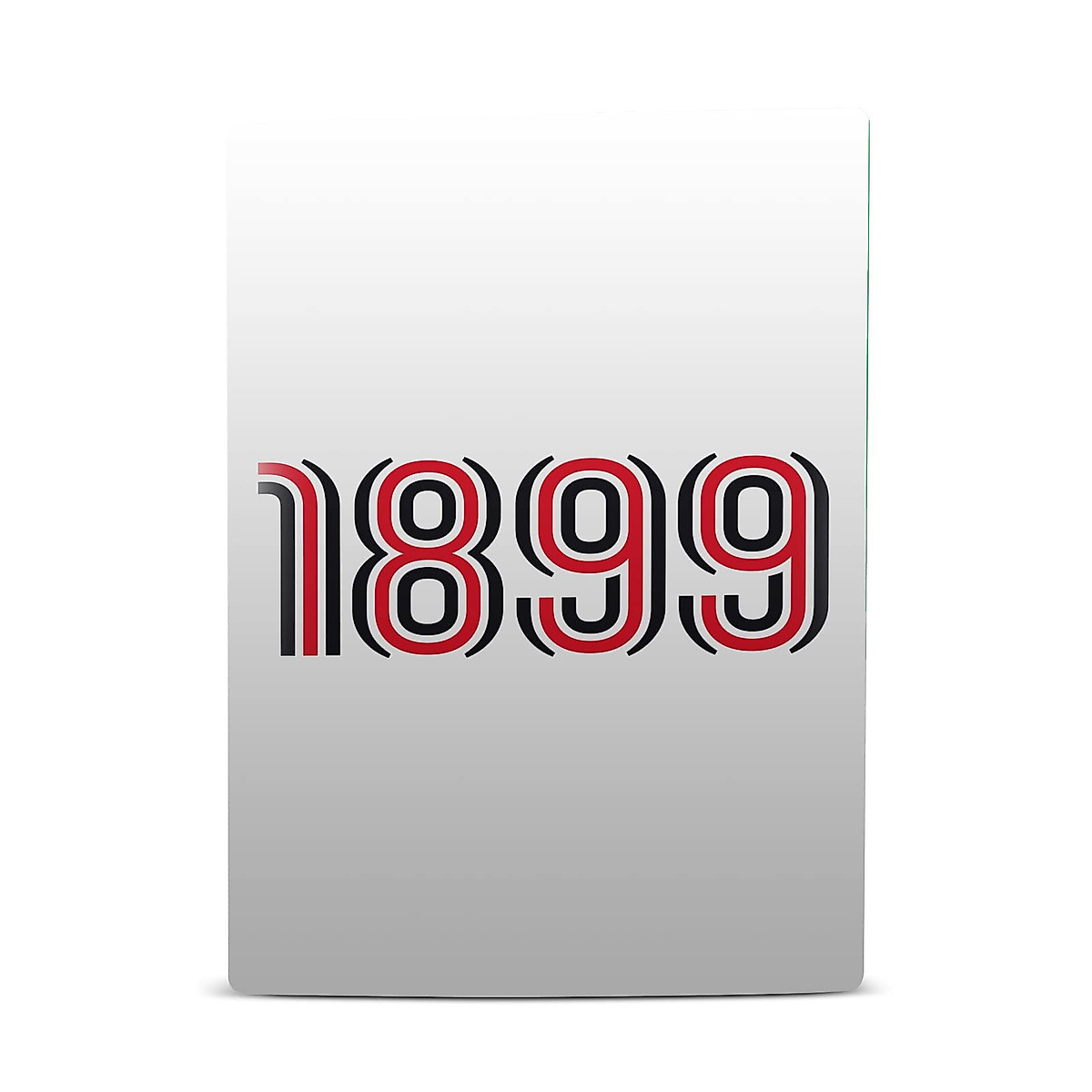Head Case Designs Officially Licensed AC Milan 1899 Art Matte Vinyl Faceplate Sticker Gaming Skin Decal Cover Compatible with Sony Playstation 5 PS5 Digital Edition Console and DualSense Controller