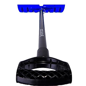 EarthWay Polar Tech 93005 21 Inch Residential Snow Shovel with Ergonomic Handle Quick Assembly Pin and Stow & Go Option Impact Resistant Construction