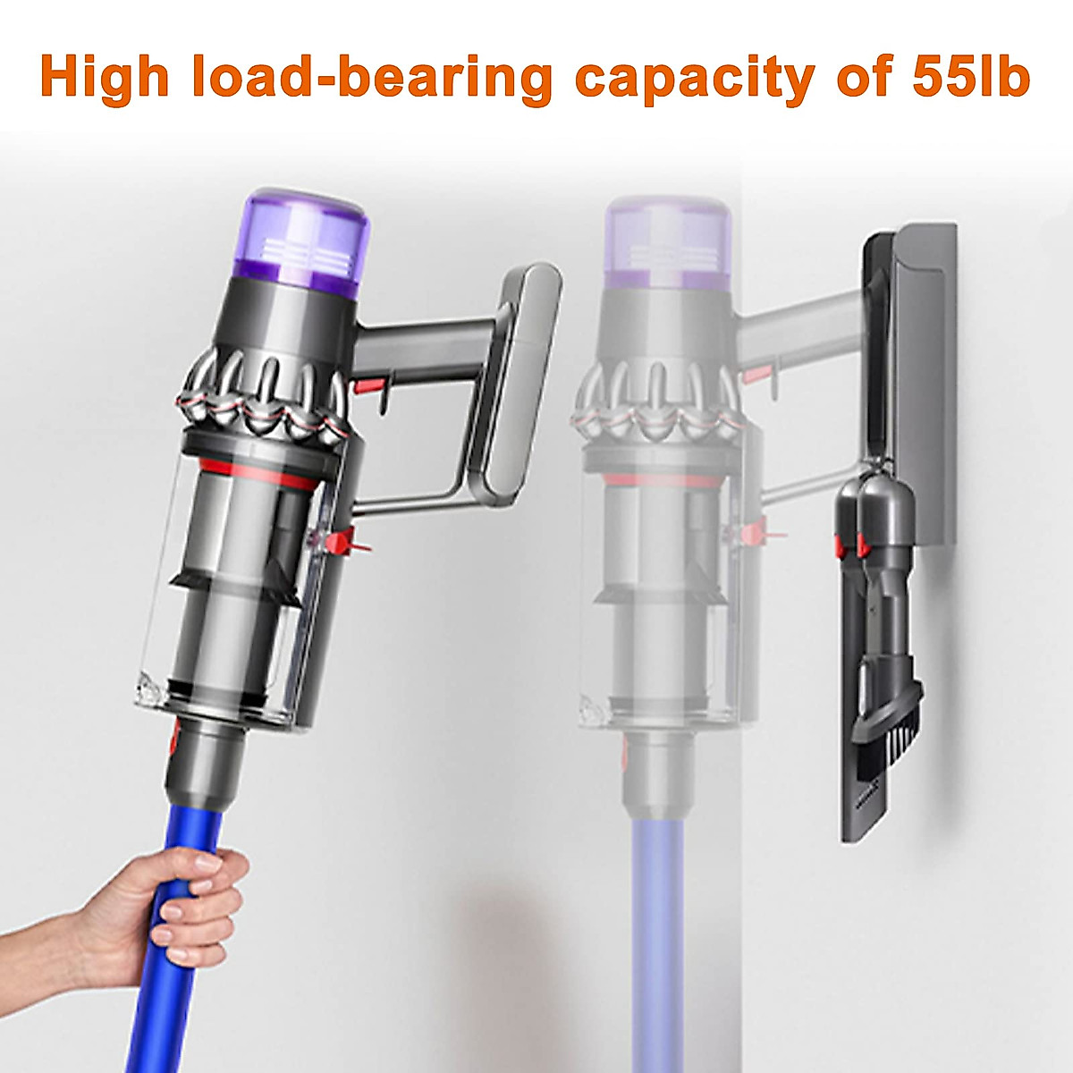 ilovelife Vacuum Cleaner Docking Station - Wall Mounted Accessories Bracket Compatible with Dyson V11 V15 Vacuum Cleaners | not fit Dyson v10 Vacuum Cleaner