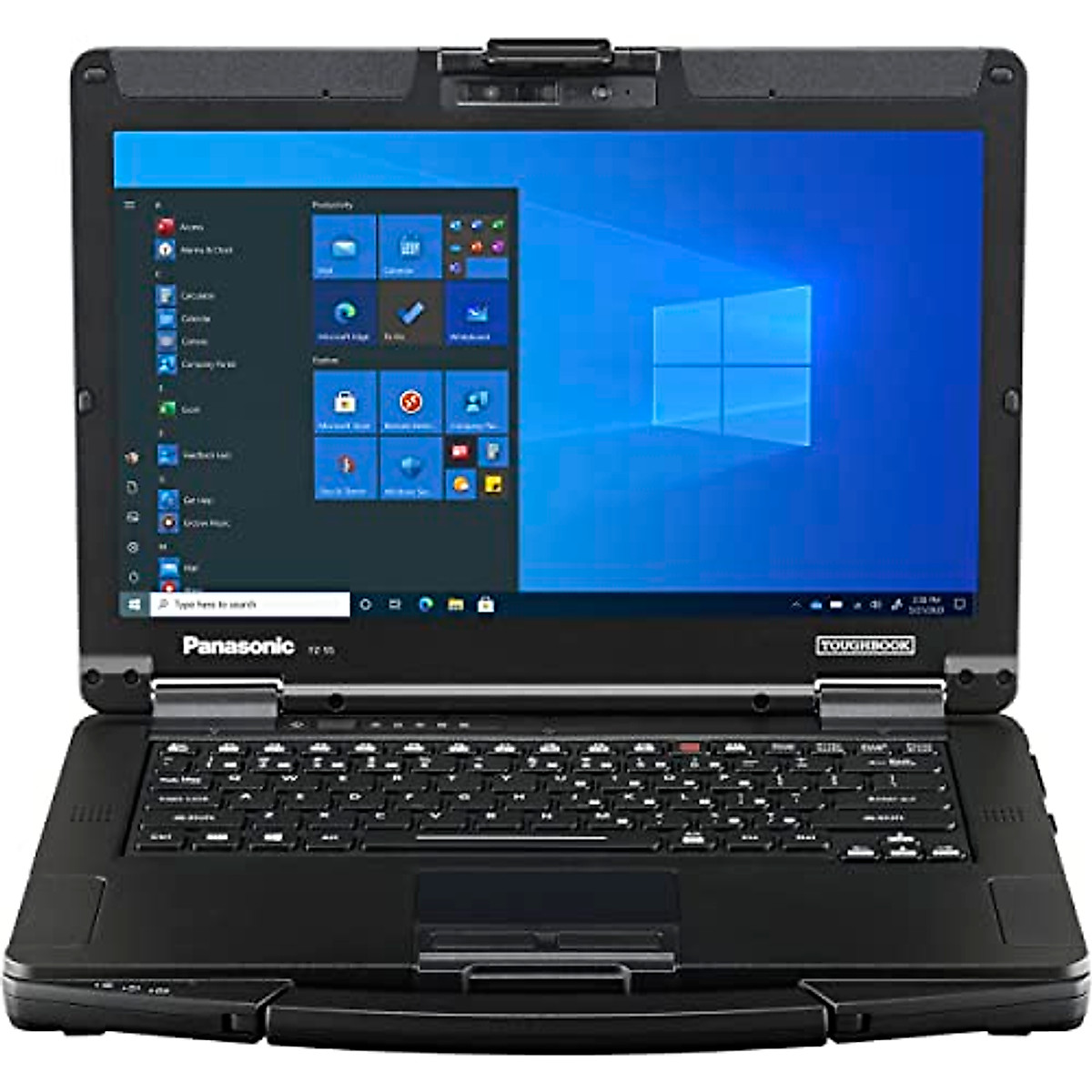 Panasonic Toughbook FZ-55 14” HD LED Laptop Computer – 11th Gen Intel Core i5-1145G7 Quad-Core up to 4.40 GHz Processor, 64GB DDR4 RAM, 4TB PCIe NVMe SSD, Intel Iris Xe Graphics, Windows 10 Pro