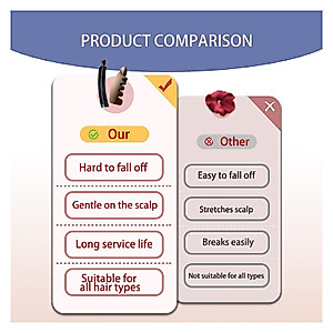 YAFIYG 4 Pcs Banana Hair Clip Combs Large Claw Clips for Thick or Thin Hair Fishtail Fish Shape Ponytail Banana Clips for Women and Girls Perfect Hair Accessory for Less Hair